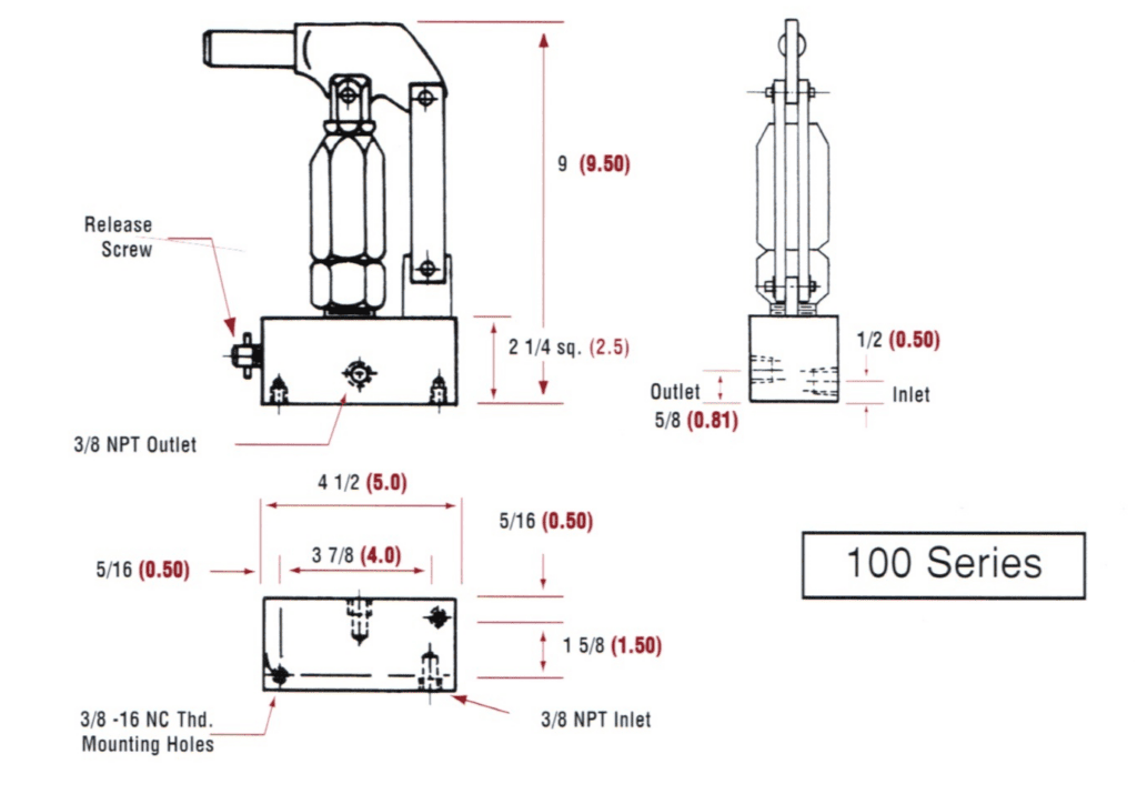 Modular Hand Pumps and Hydraulic Hand Pumps by TR Engineering, Inc. Hydraulic Equipment