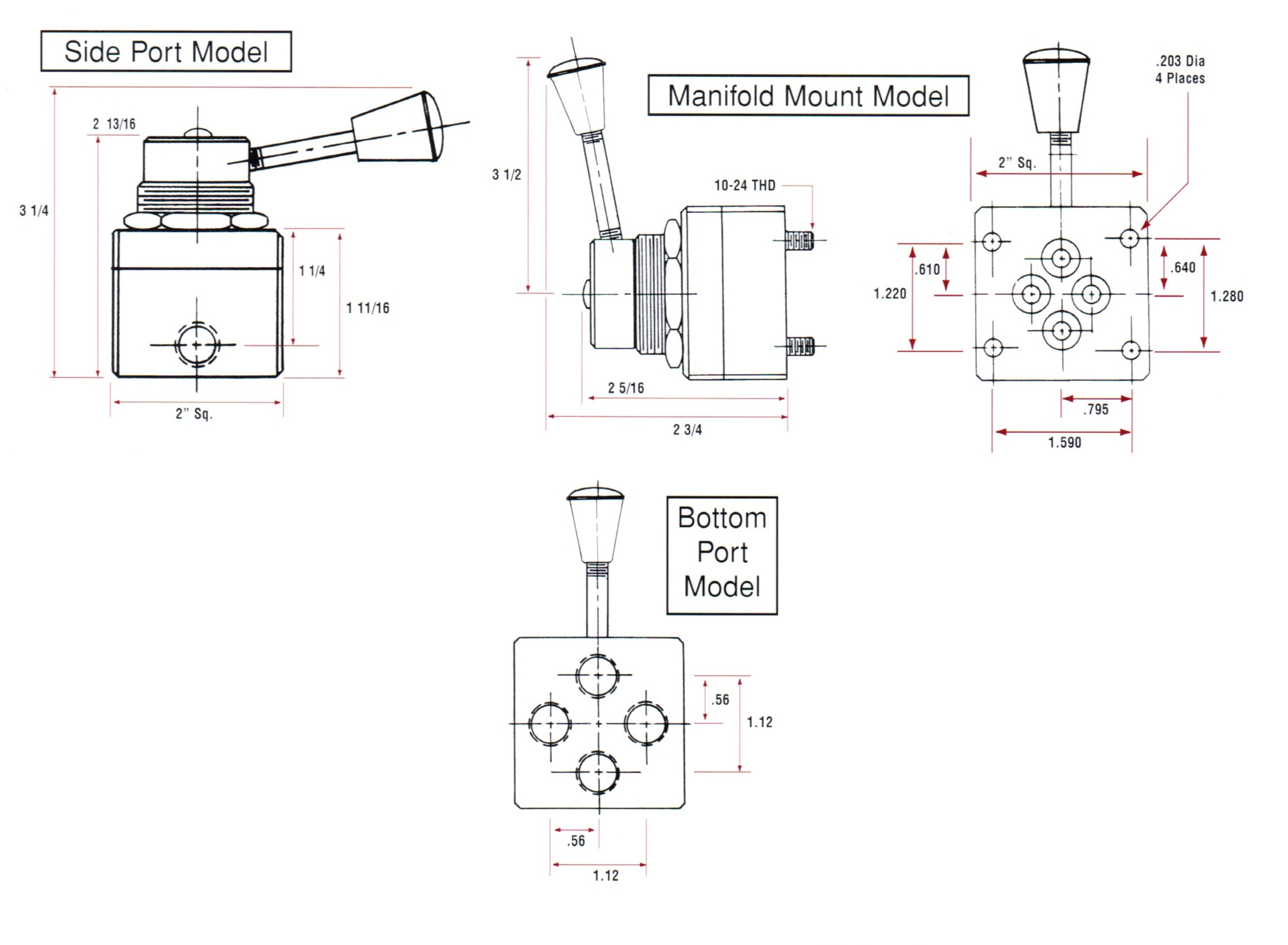 Miniature Directional Control Valves - TR Engineering, Inc.